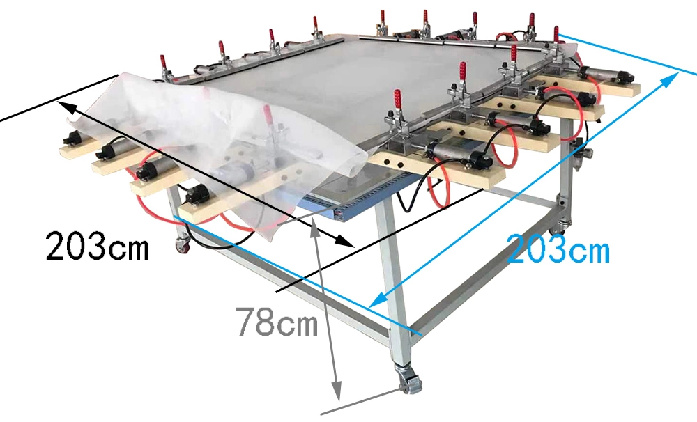 Silk Screen Mesh Stretcher /Screen Printing Manual Stretcher/Machine