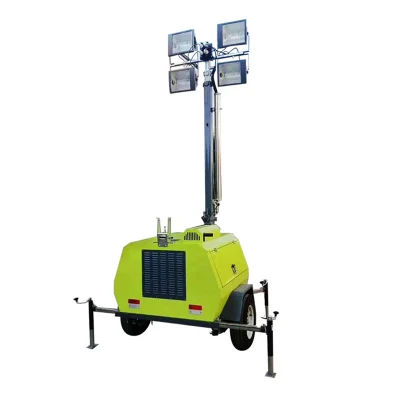 Construction Diesel Portable Manual Light Towers/Lighting Towers ...
